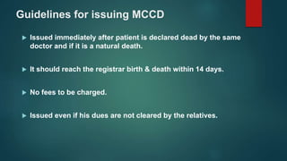 Discharge , referral and death summary | PPTX