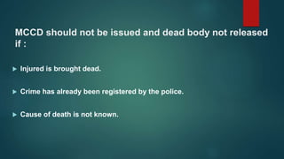 Discharge , referral and death summary | PPTX