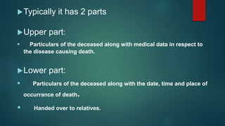 Discharge , referral and death summary | PPT