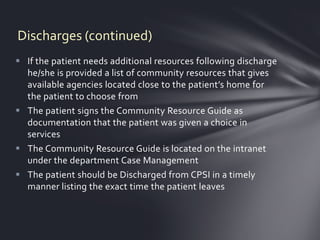 Discharges | PPTX