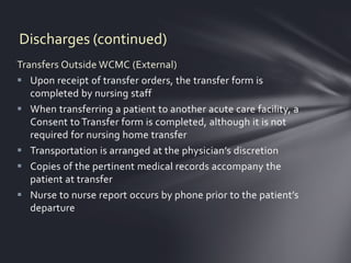 Discharges | PPTX