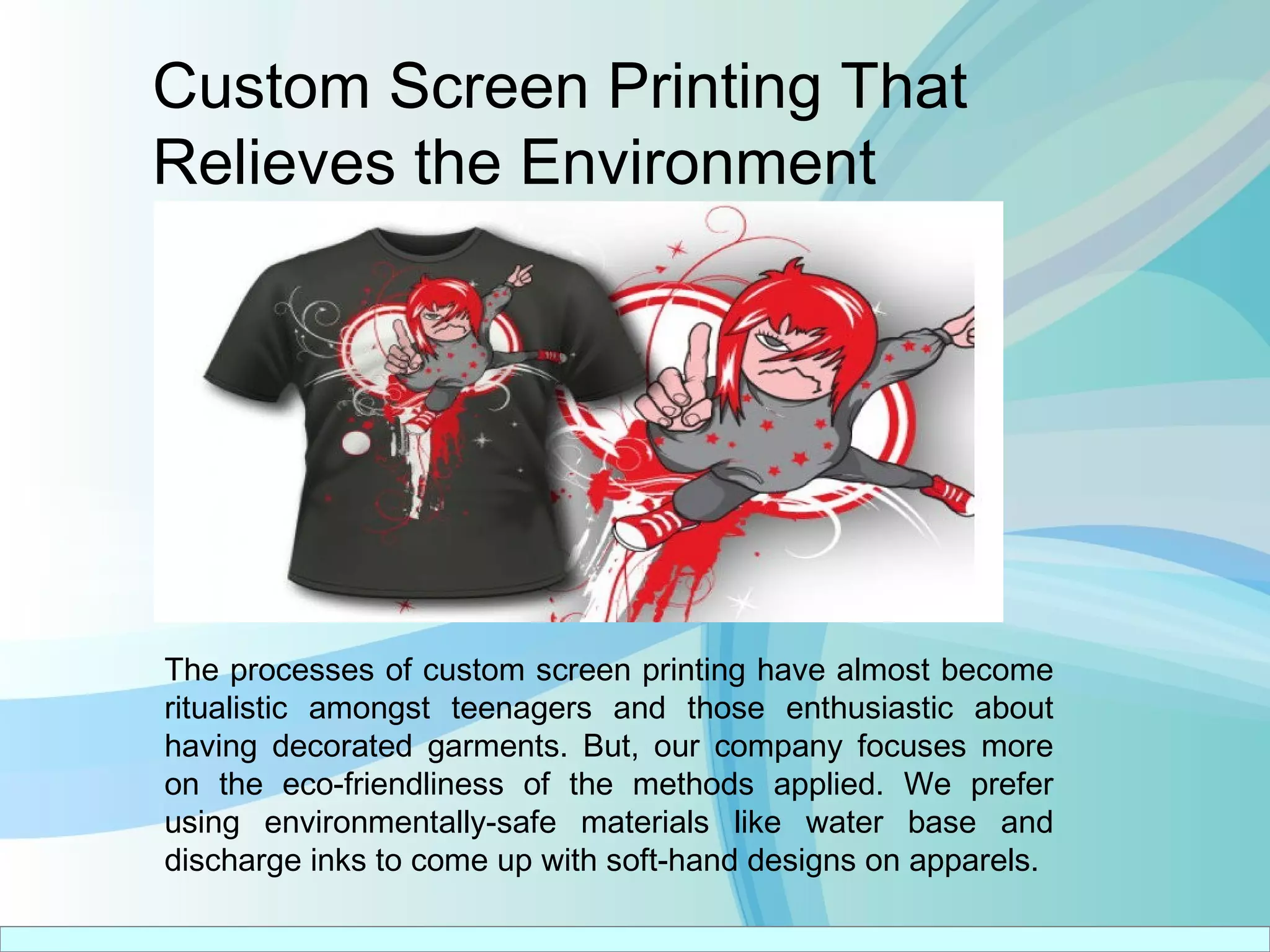 Discharge Screen Printing: An Amazing Serigraphy Technique | PPT