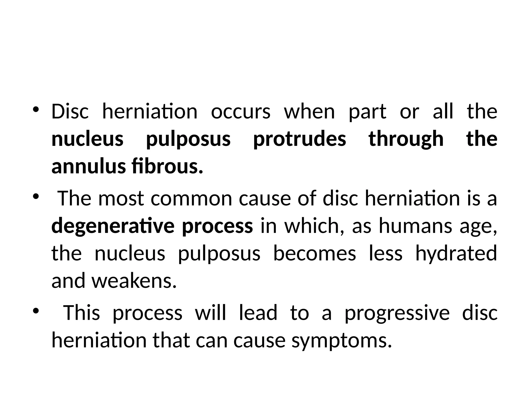 Disc herniation and its management .pptx