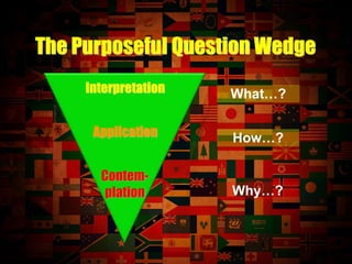 Disciple Makers - Part 2 - Conversion, Purposeful Questions | PPTX ...