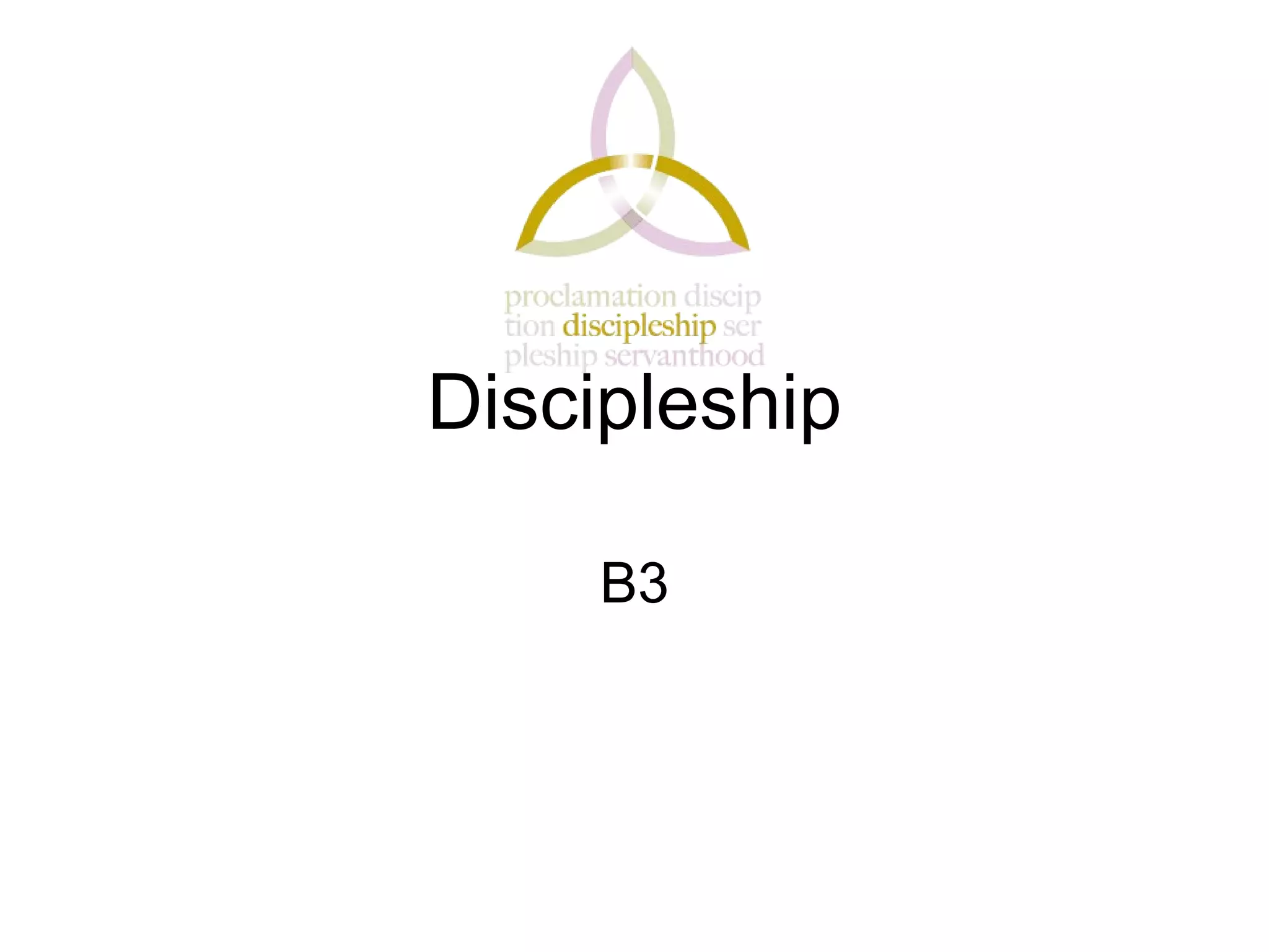 Discipleship | PPT