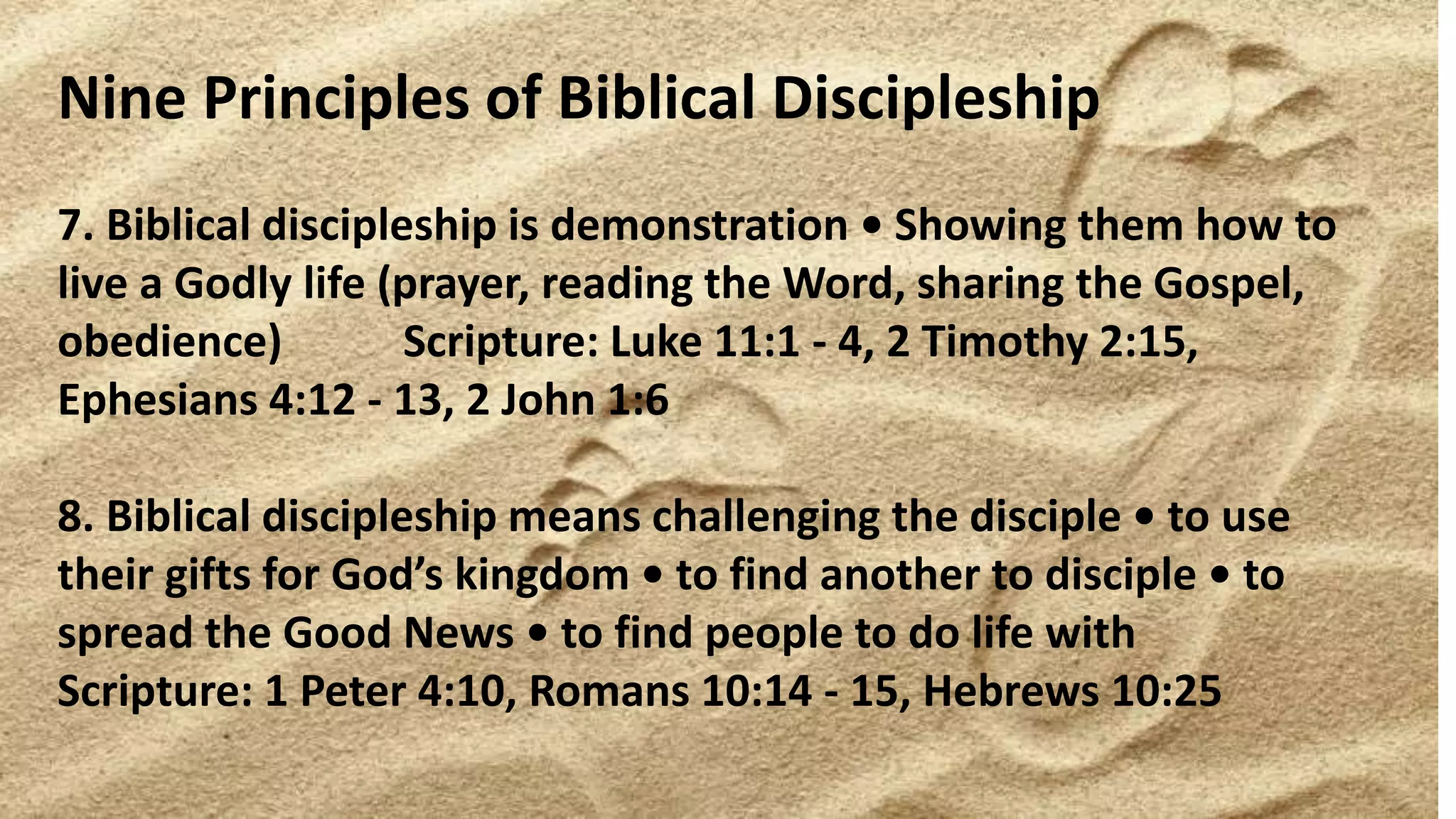 Discipleship | PPTX