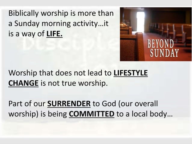 Discipleship 101 part 3 (worship weekly) | PPTX | Christianity ...