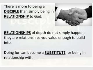 Discipleship 101 (pray daily) | PPTX