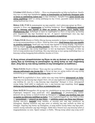 Discipleship manual 1 tagalog revised by biege | PDF