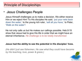 Eclesiology Part 3 - Discipleship 1 - The Call of discipleship | PPT