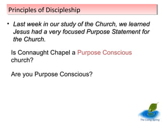 Eclesiology Part 3 - Discipleship 1 - The Call of discipleship | PPT
