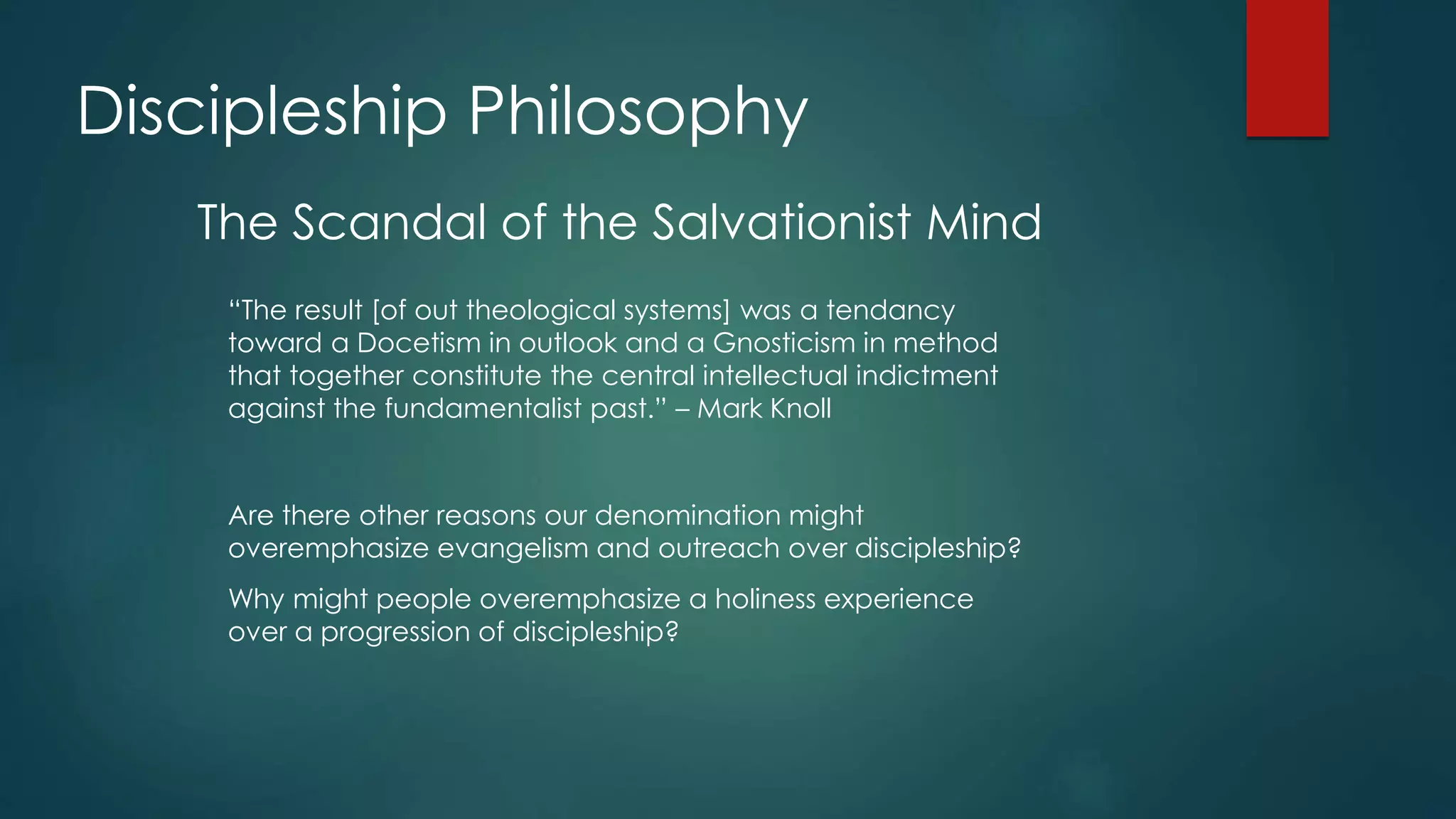 Discipleship Training | PPT