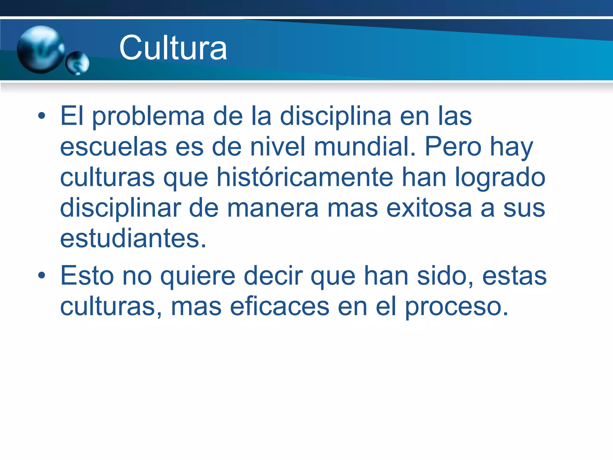 Disciplina En La Sala De Clases | PPT
