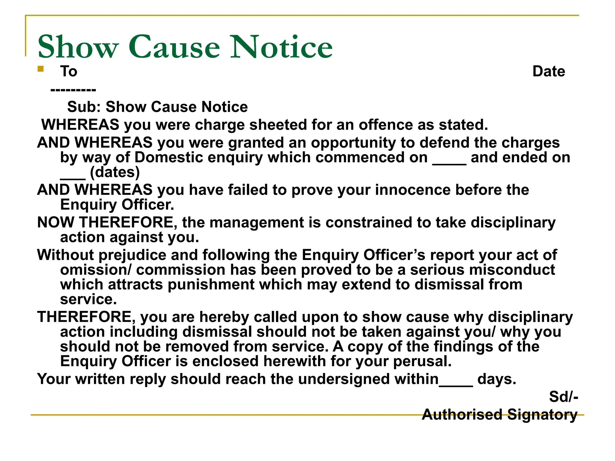 DISCIPLINARY ACTION procedure and formats.pptx