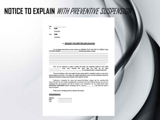 Disciplinary Action Process | PDF