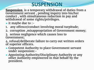 Disciplinary actions | PPTX