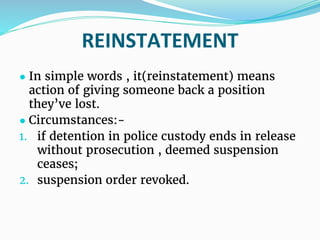 Disciplinary actions | PPTX