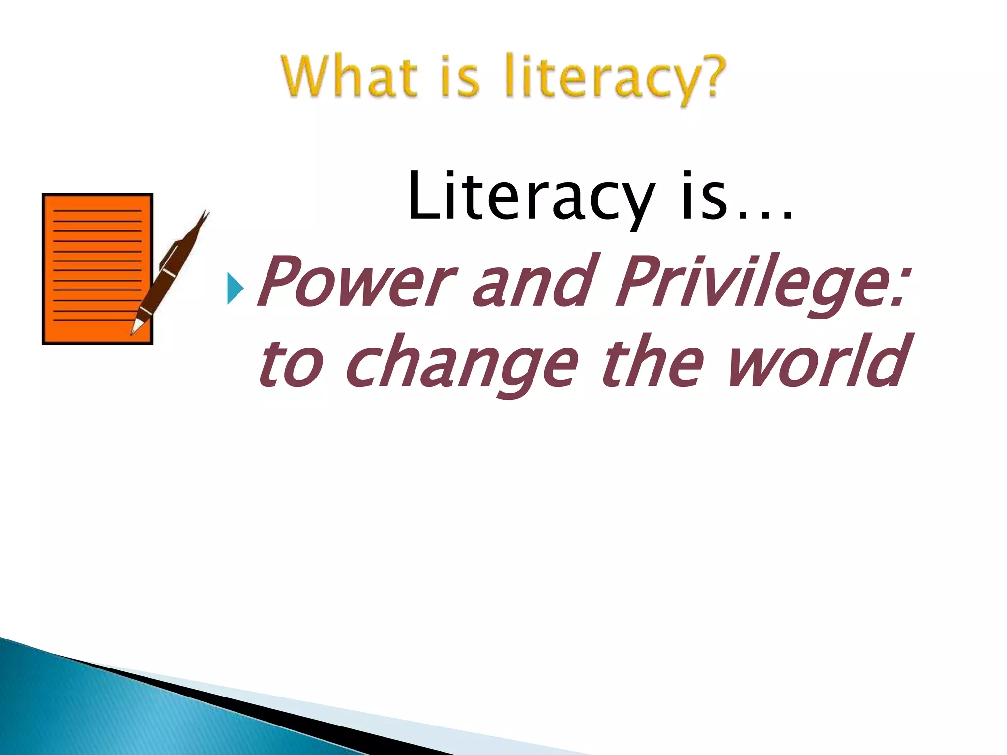 What does literacy mean in my discipline: Making meaning makers | PPTX ...