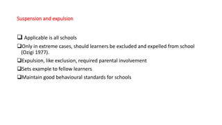 Disciplinary Policies in education system.ppsx