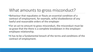 Disciplinary Procedures. In employmentpptx | PPTX