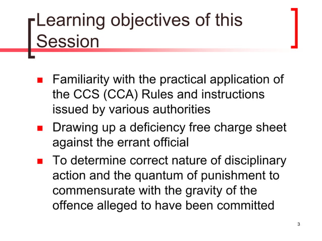 Disciplinary proceedings | PPTX