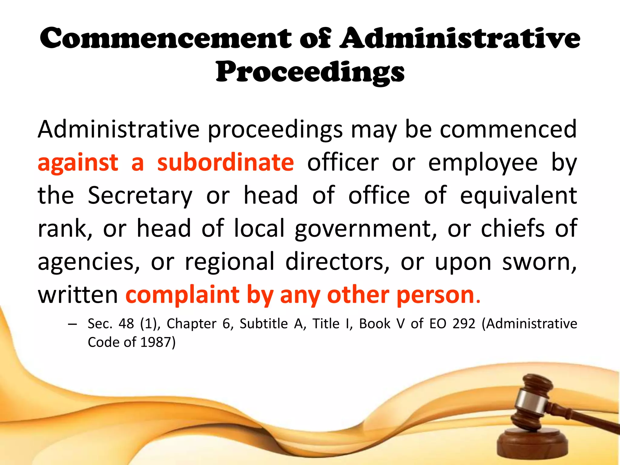 The Administrative Disciplinary Process in the Philippine Civil Service ...