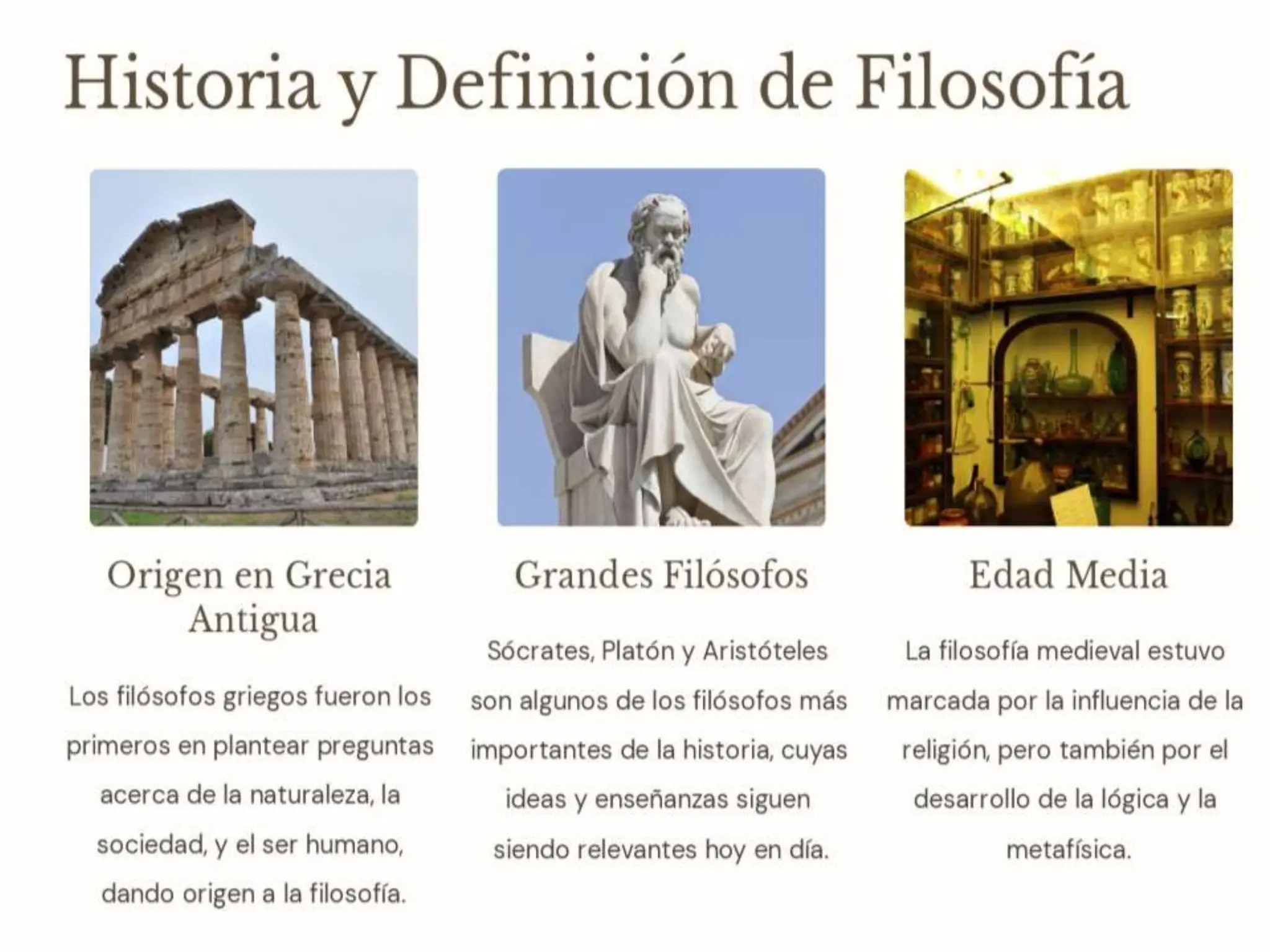 Disciplinas Filosóficas y Relación de la Filosofía con Otras Ciencias.pptx