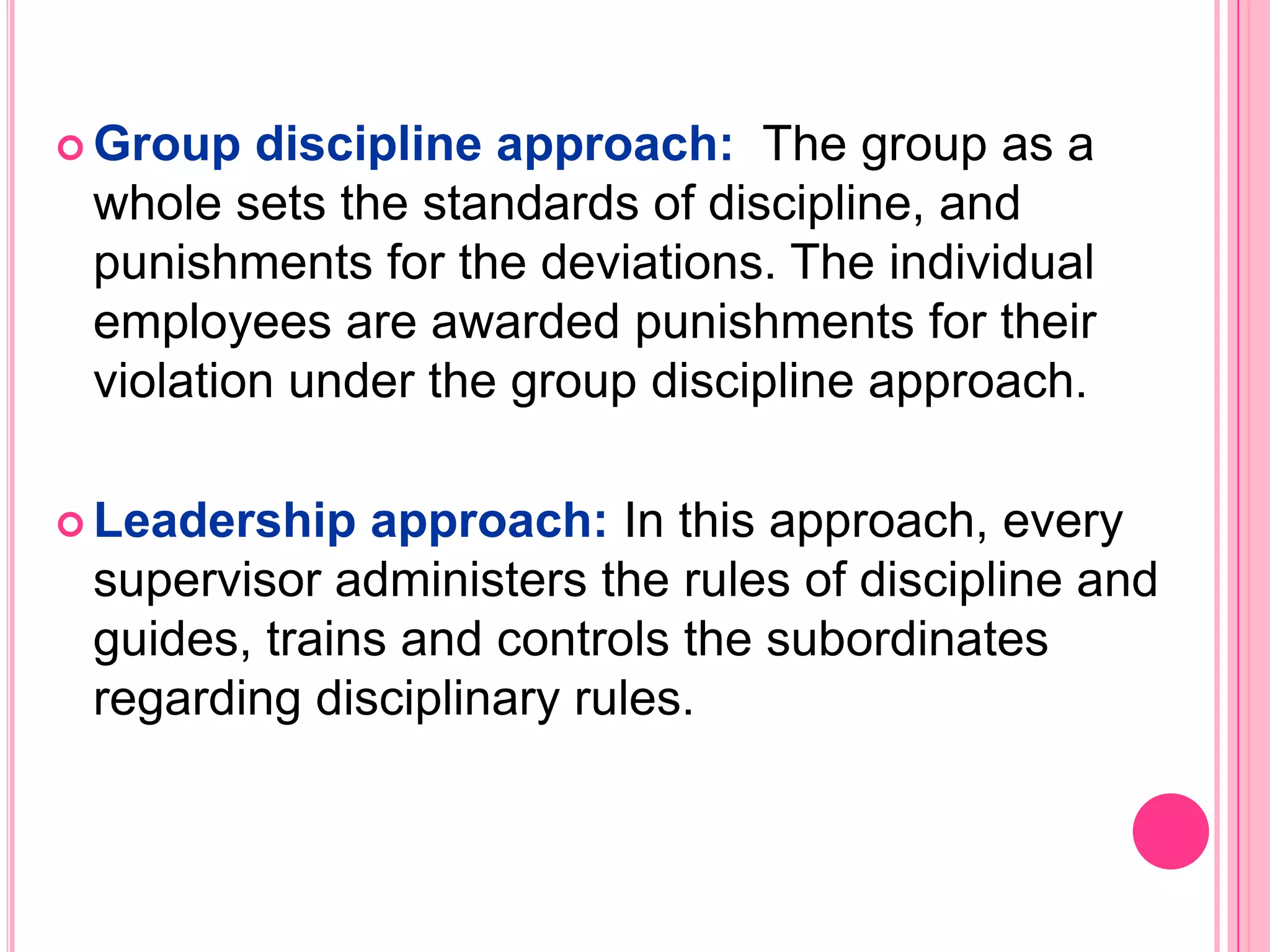 Discipline | PPTX