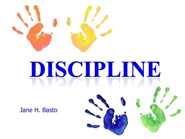 Discipline in Classroom Management | PPTX