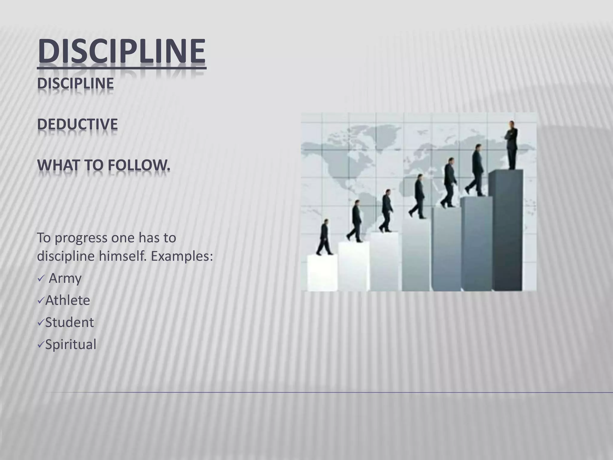 Importance of Discipline | PPTX