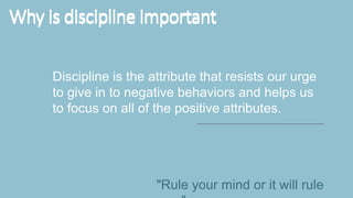 Discipline | PPTX