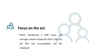 Discipline. pptx (Nursing management) nursing | PPTX