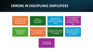 Discipline. pptx (Nursing management) nursing | PPTX