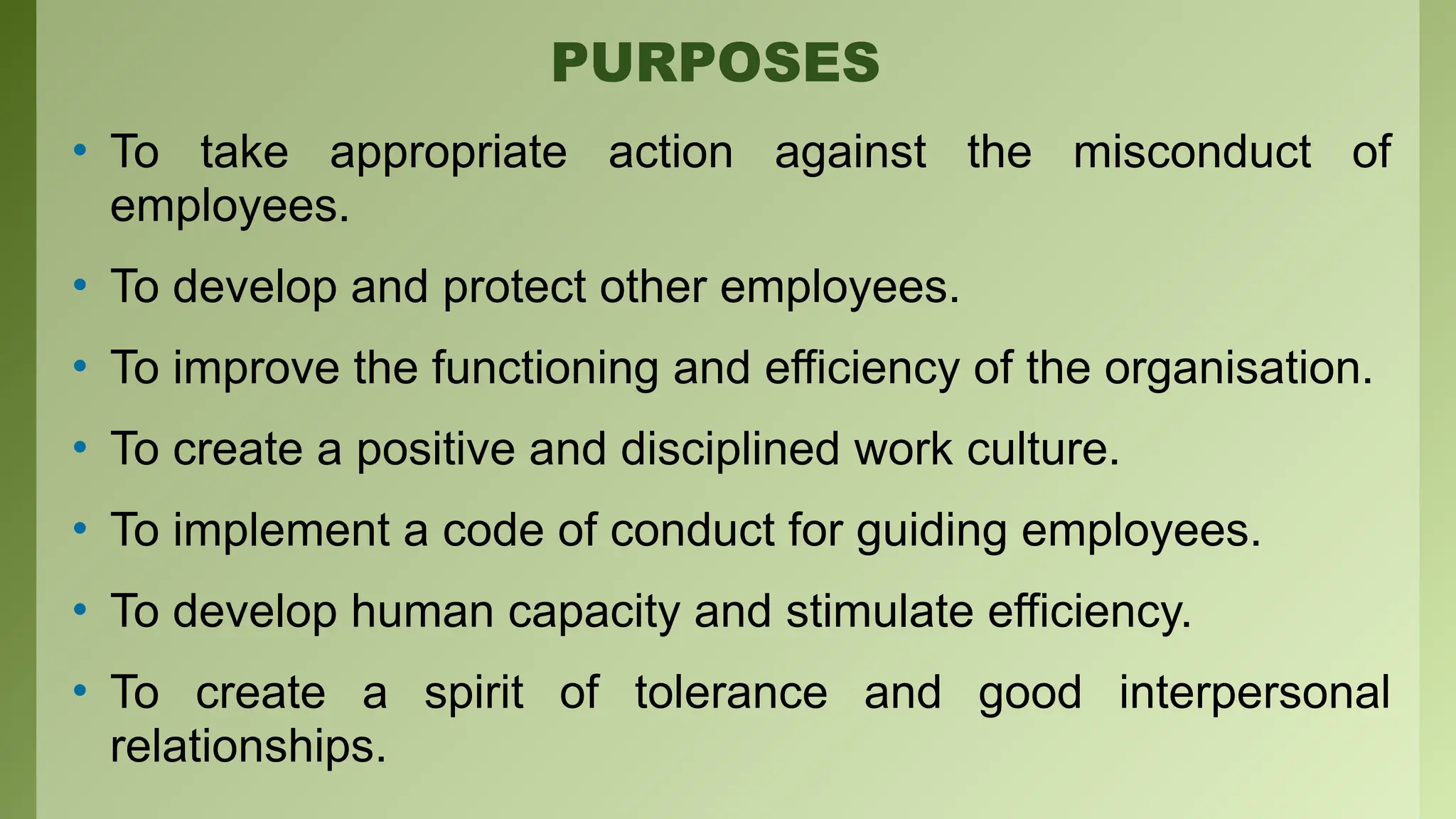 Discipline and its types with destructive vs constructive discipline | PPTX