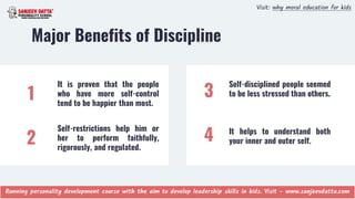 Discipline: Benefits and Importance | PPTX