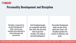 Discipline: Benefits and Importance | PPTX