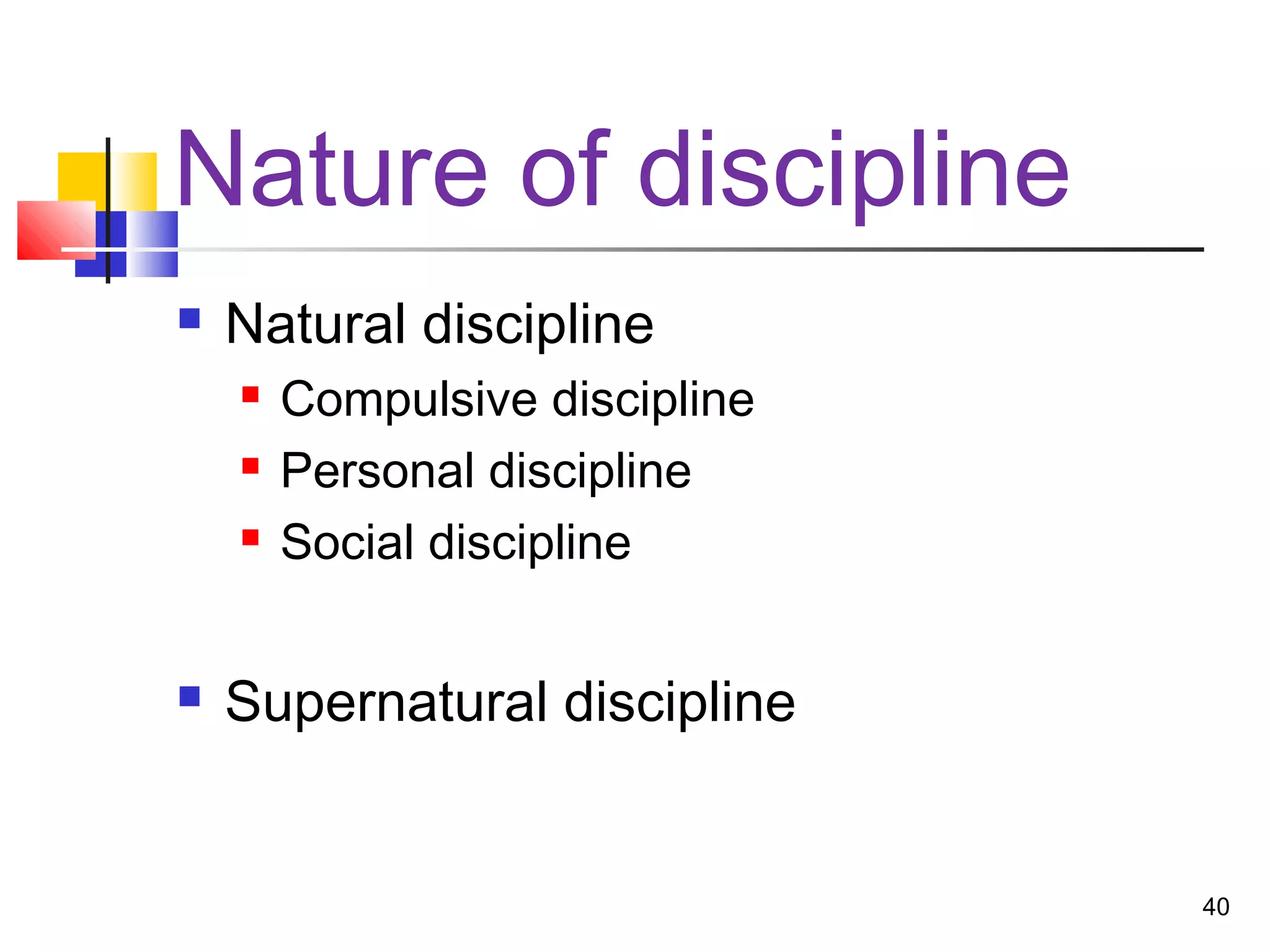 Discipline in Nursing Education | PPT