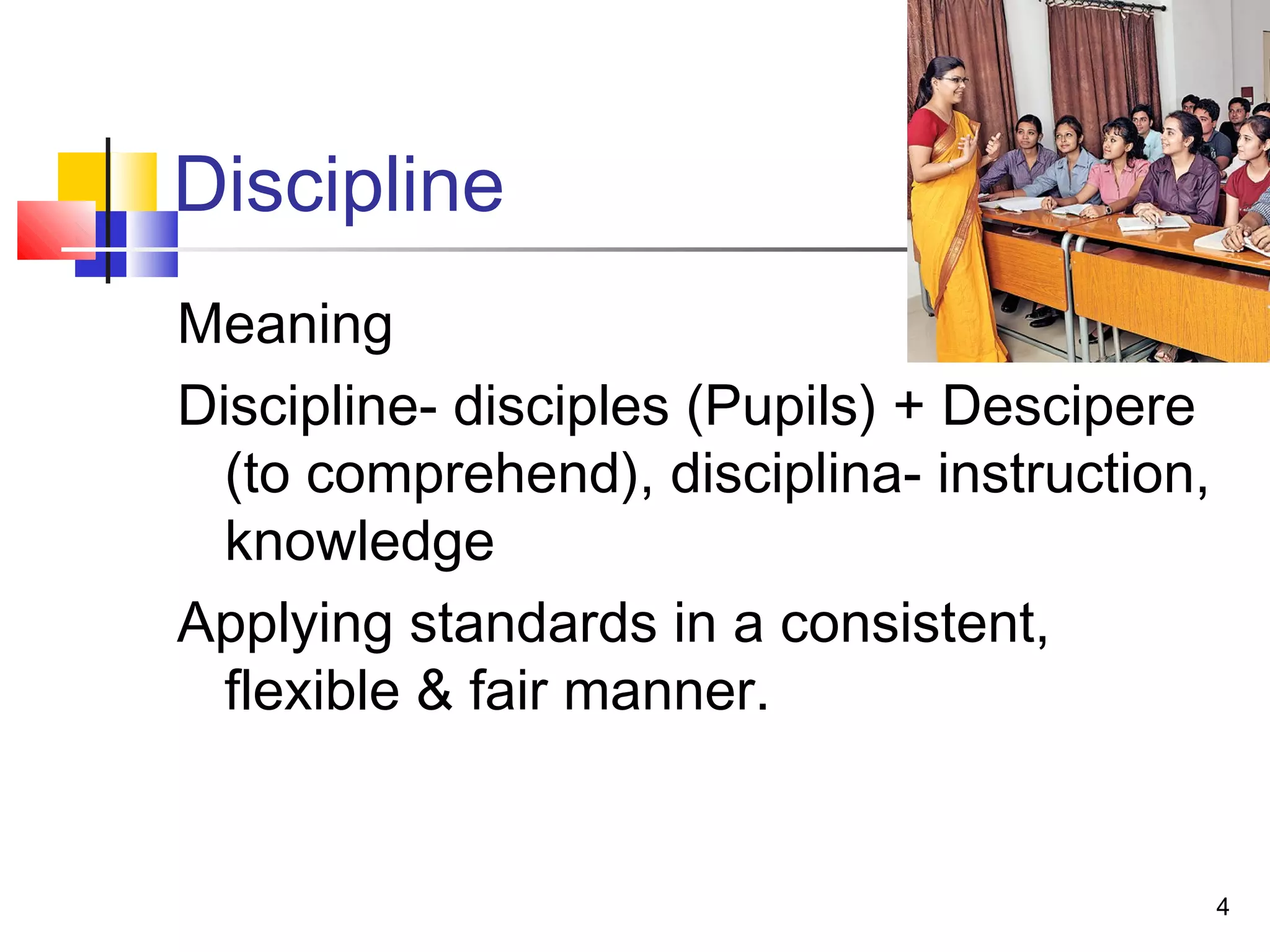 Discipline in Nursing Education | PPT