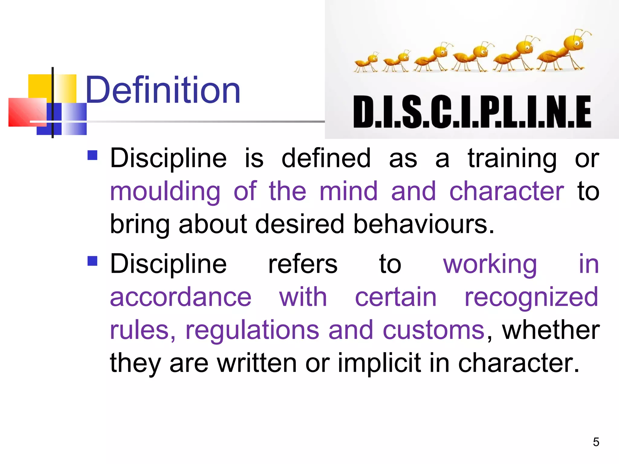 Discipline in Nursing Education | PPT