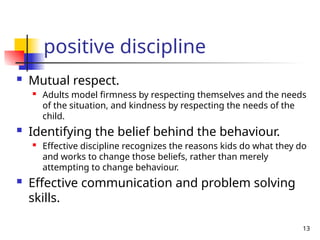 discipline is self control subordinate behaviour | PPTX
