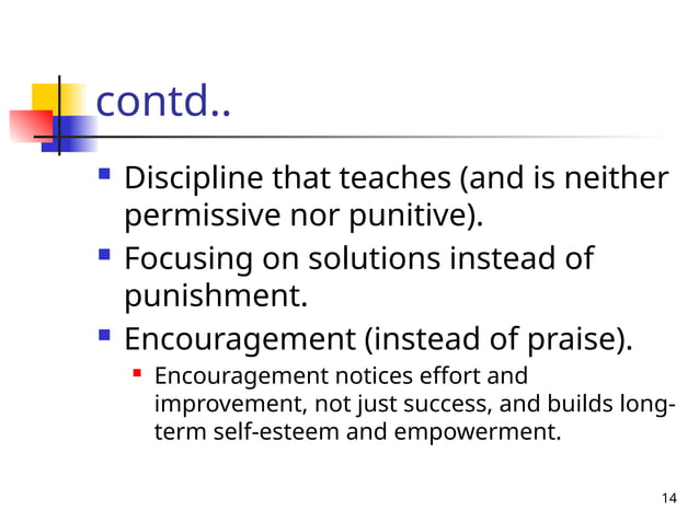 discipline is self control subordinate behaviour | PPTX