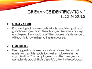 Employee Discipline and Grievance Handling | PPTX