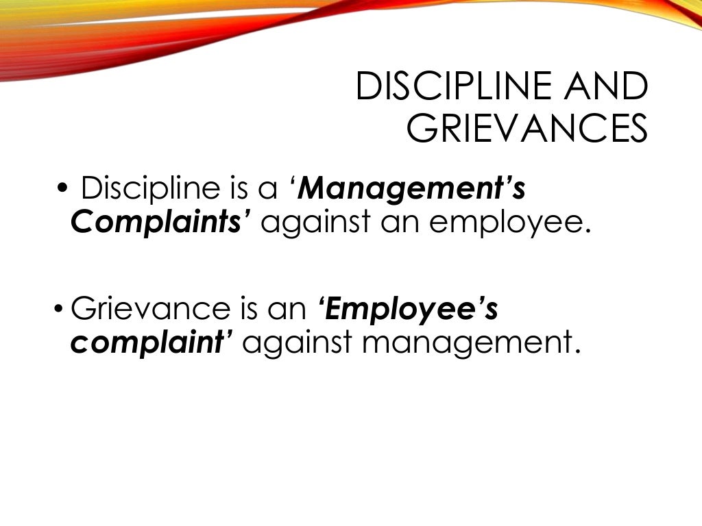Disciplinary And Grievance Guidelines – YLHE