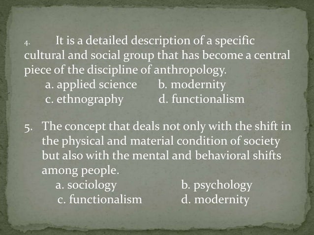 Discipline and ideas in the social science week 1 | PPTX