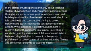 DISCIPLINE AND PUNISHMENT grad school ma | PPT
