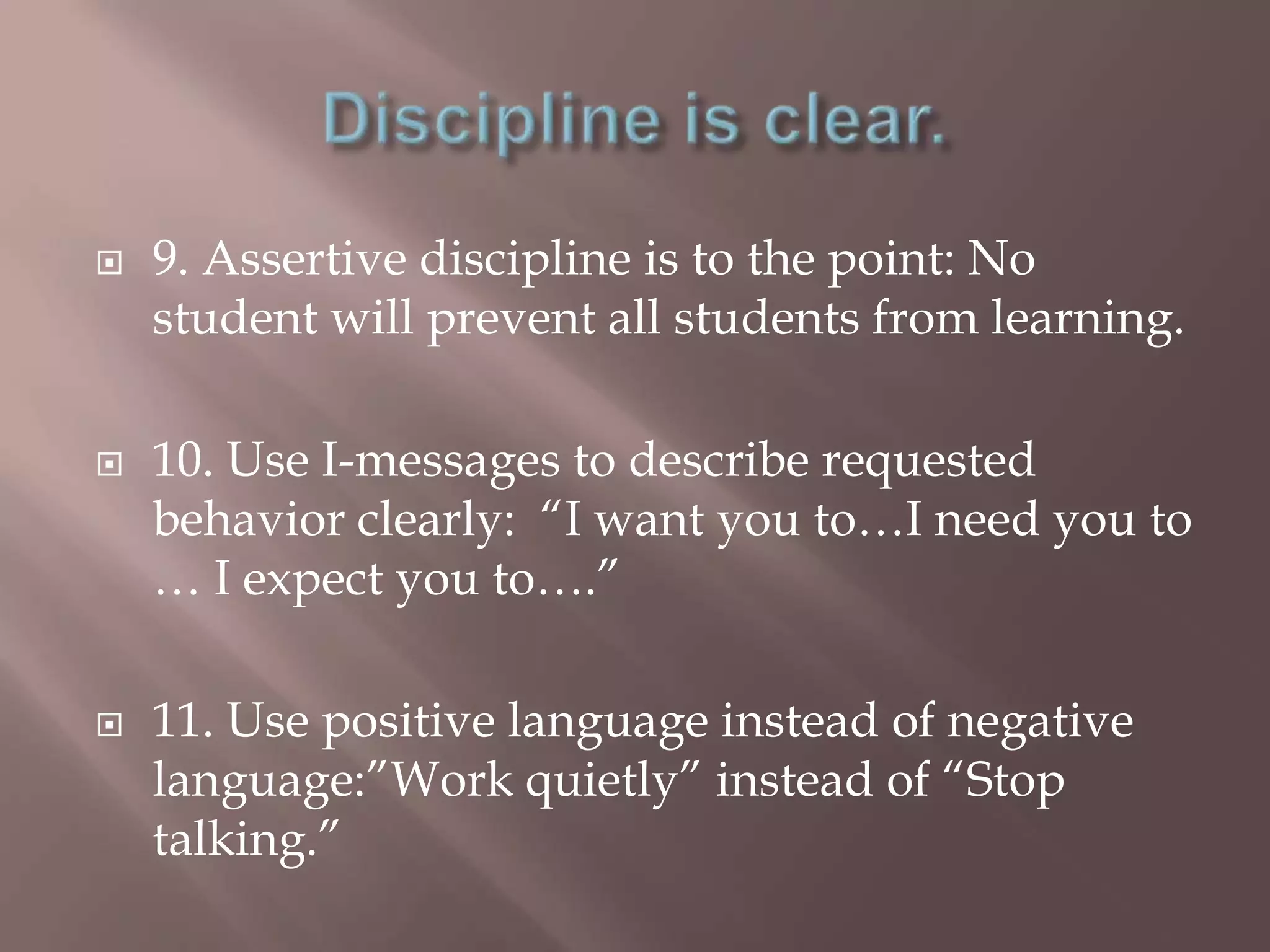 Discipline and technology | PPTX