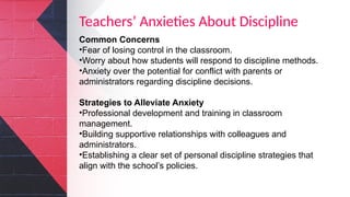DISCIPLINE AND THE LEARNING SITUATION.pptx