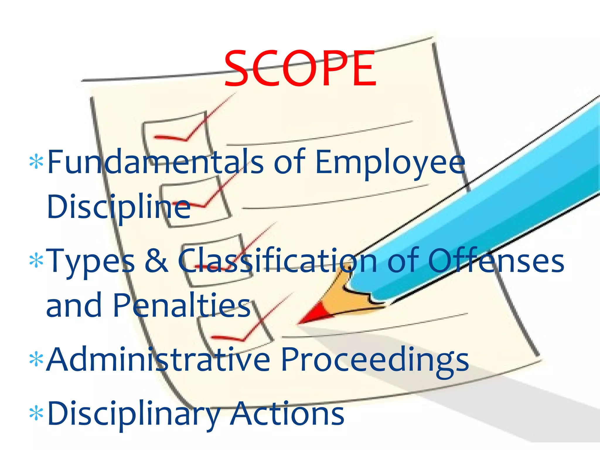 Discipline and conduct | PPT