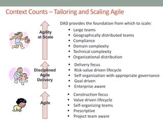 Disciplined Agile Delivery | PPTX