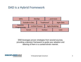 Disciplined Agile Delivery: Foundation for Scaling Agile | PDF